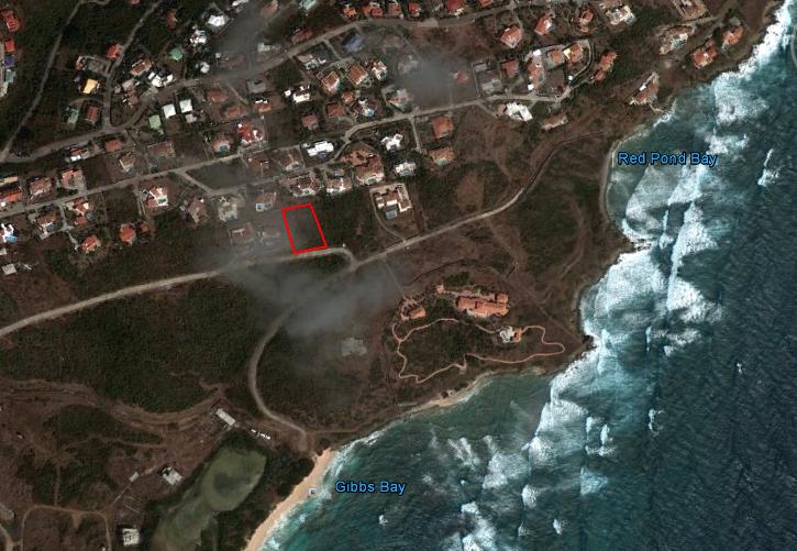 Red Pond Estate Lot 51 For Sale in St Maarten, Excellent Oceansviews