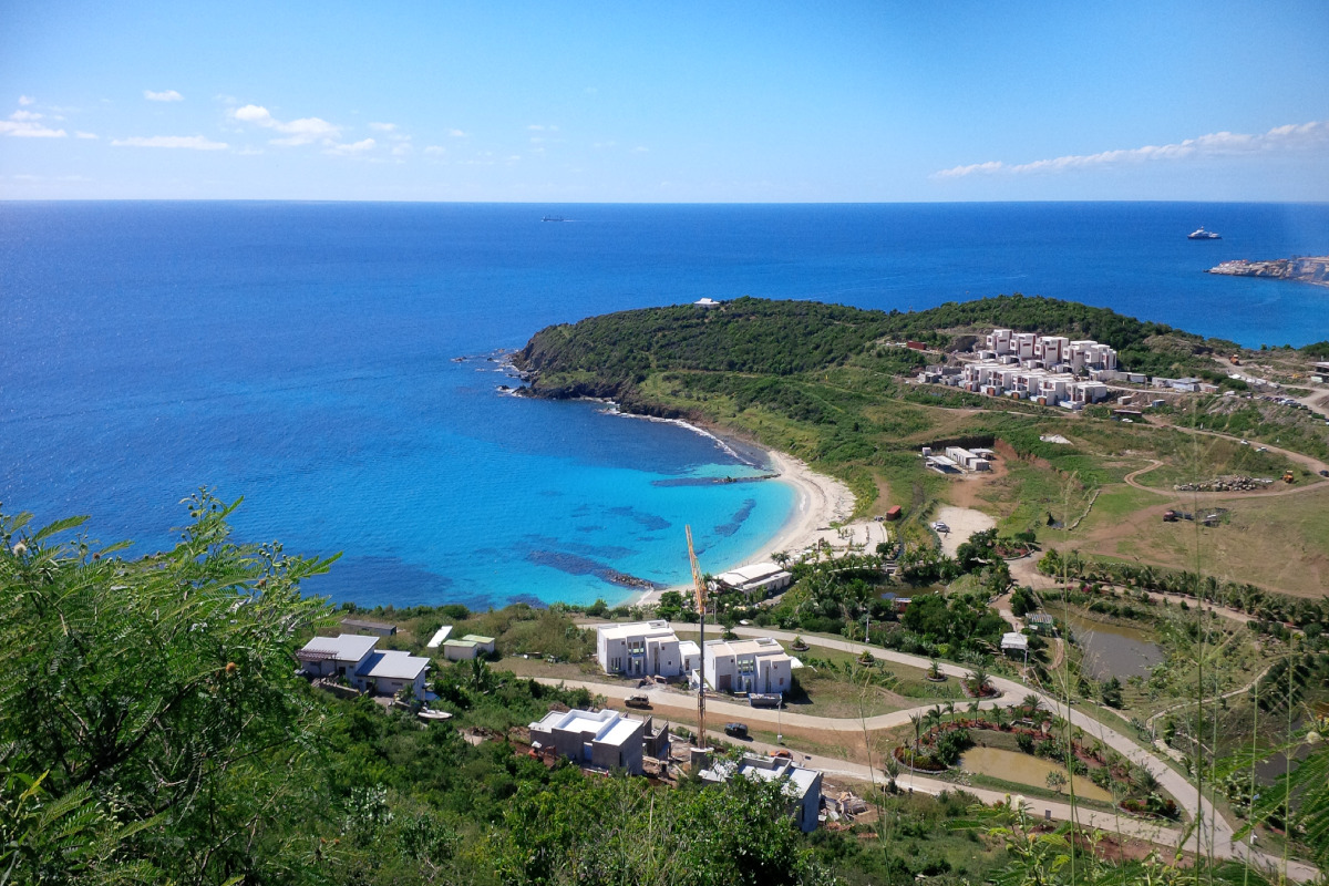 St Maarten Land Sale: Indigo Bay Lot with Ocean Views, Private Estate