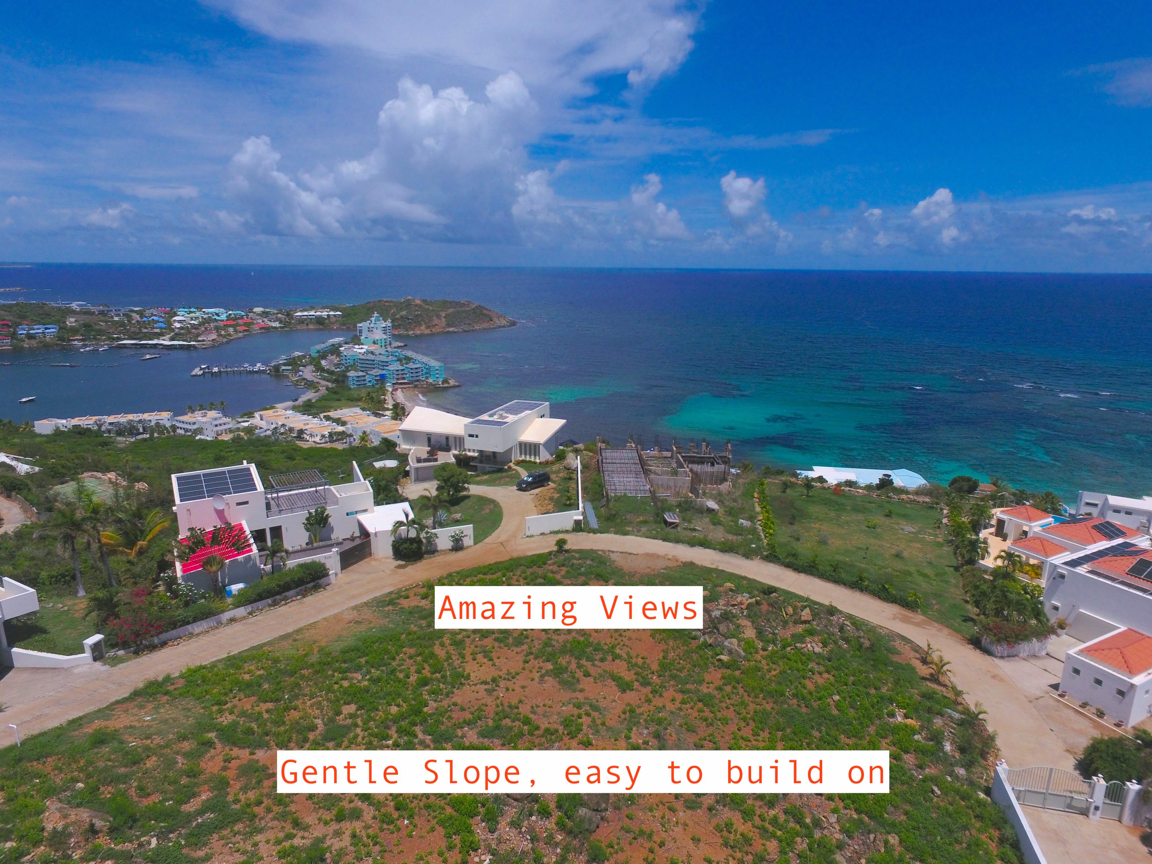Plateay Lot with ocean views for Sale,Oyster Pond St Maarten